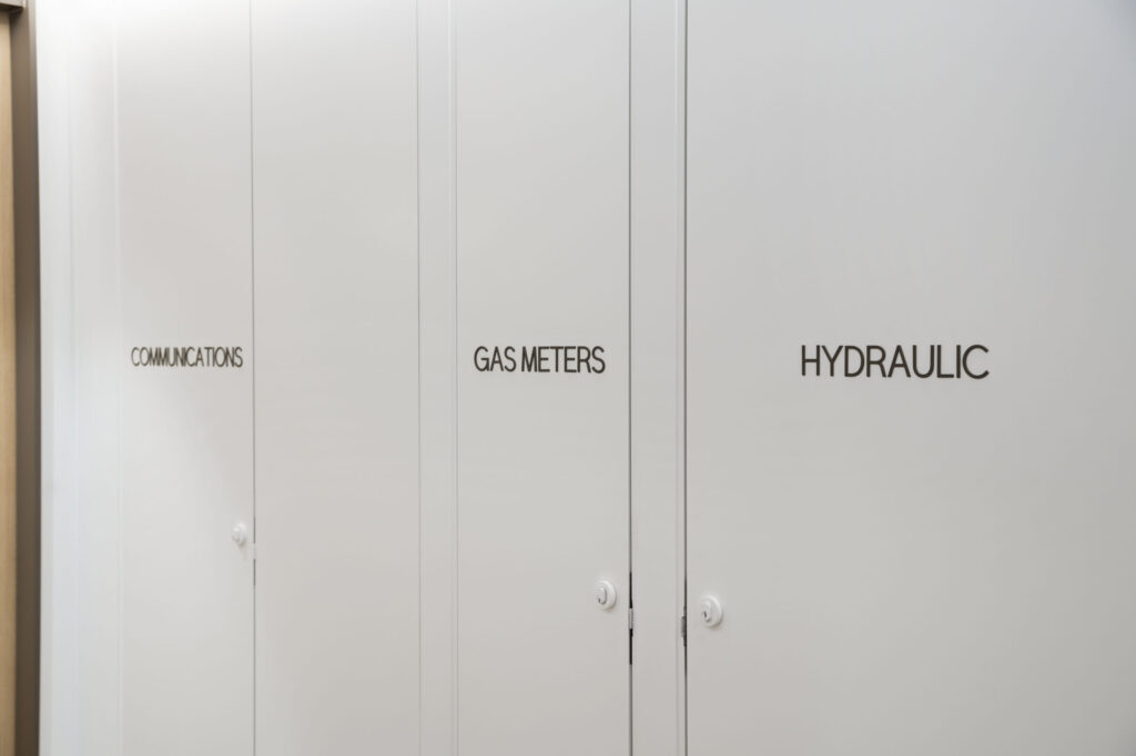 Non-Combustible Linings for Service Cupboards
